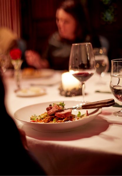 Formal Dining with Masterfully Created Dishes at Three Forks