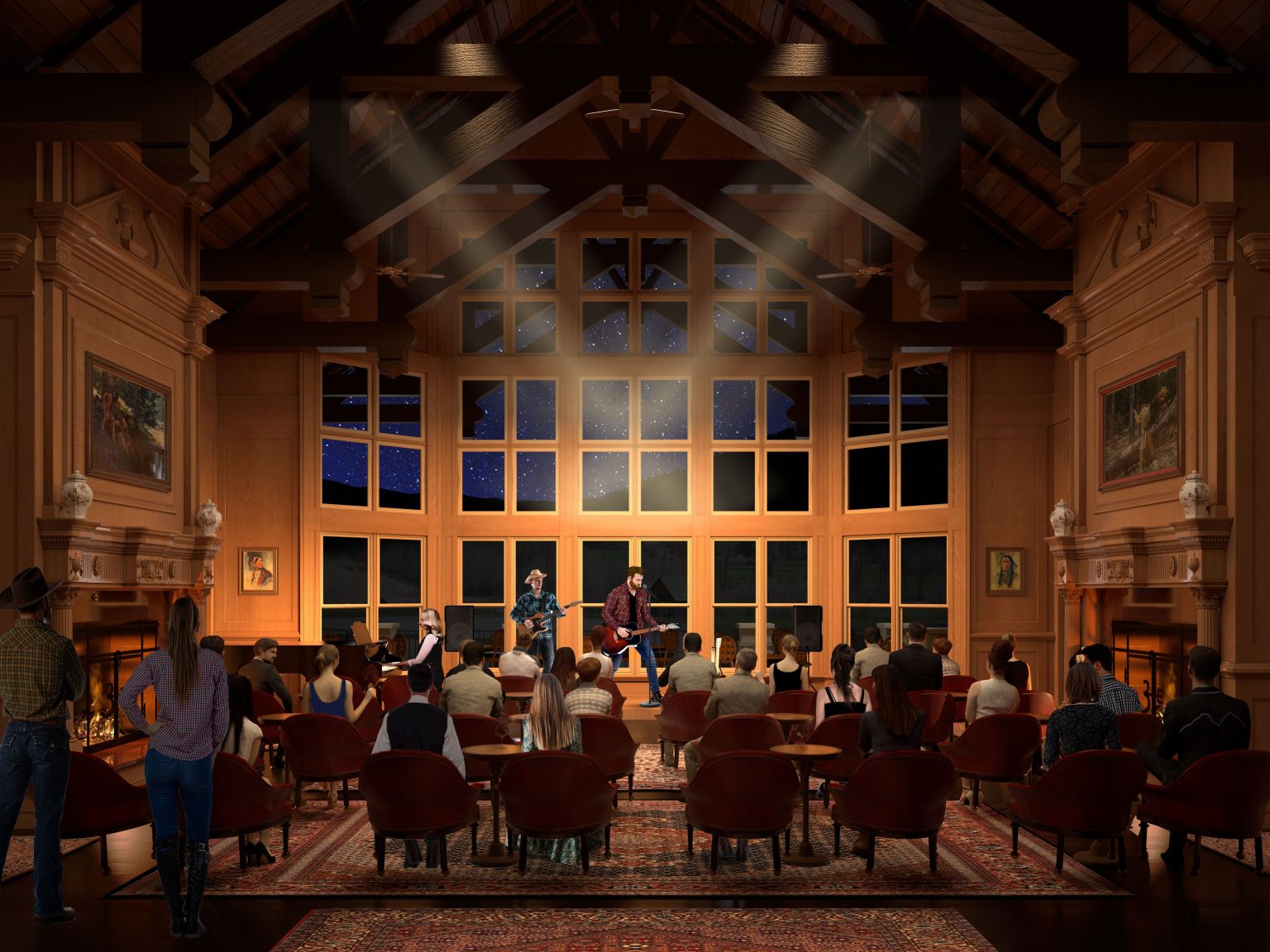 Exclusive Concert Series within a Private Venue