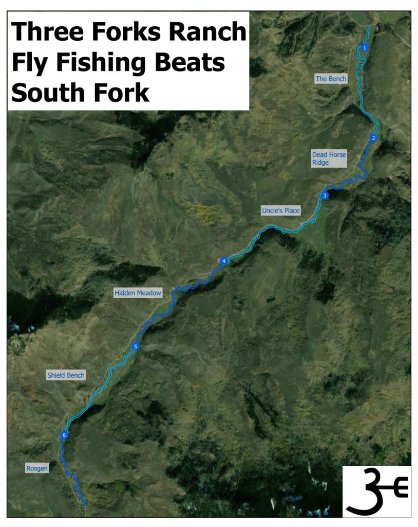 Maps for Fly Fishing, Skiing & More at Three Forks Ranch